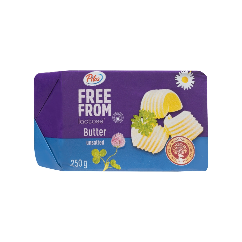 Pilos free from lactose butter laktózmentes vaj - KMÉ